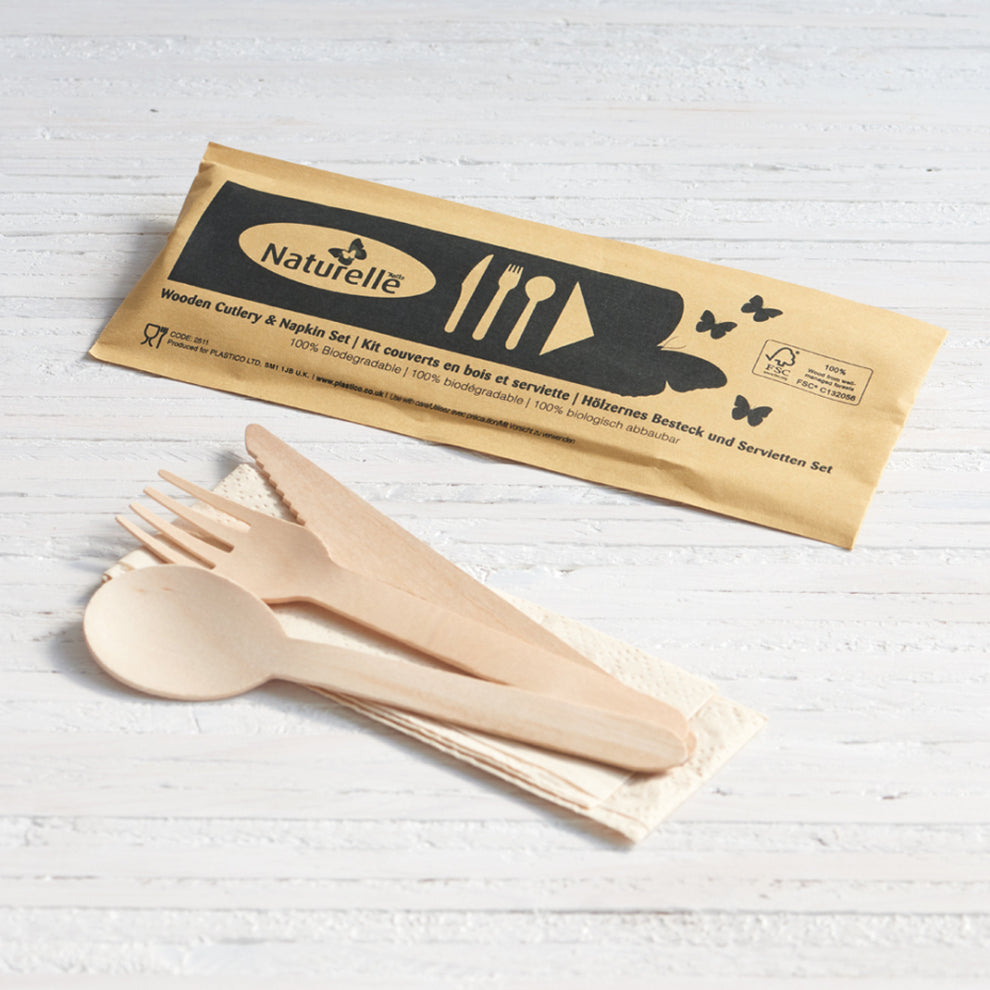 Disposable Cutlery `Set – Love Food